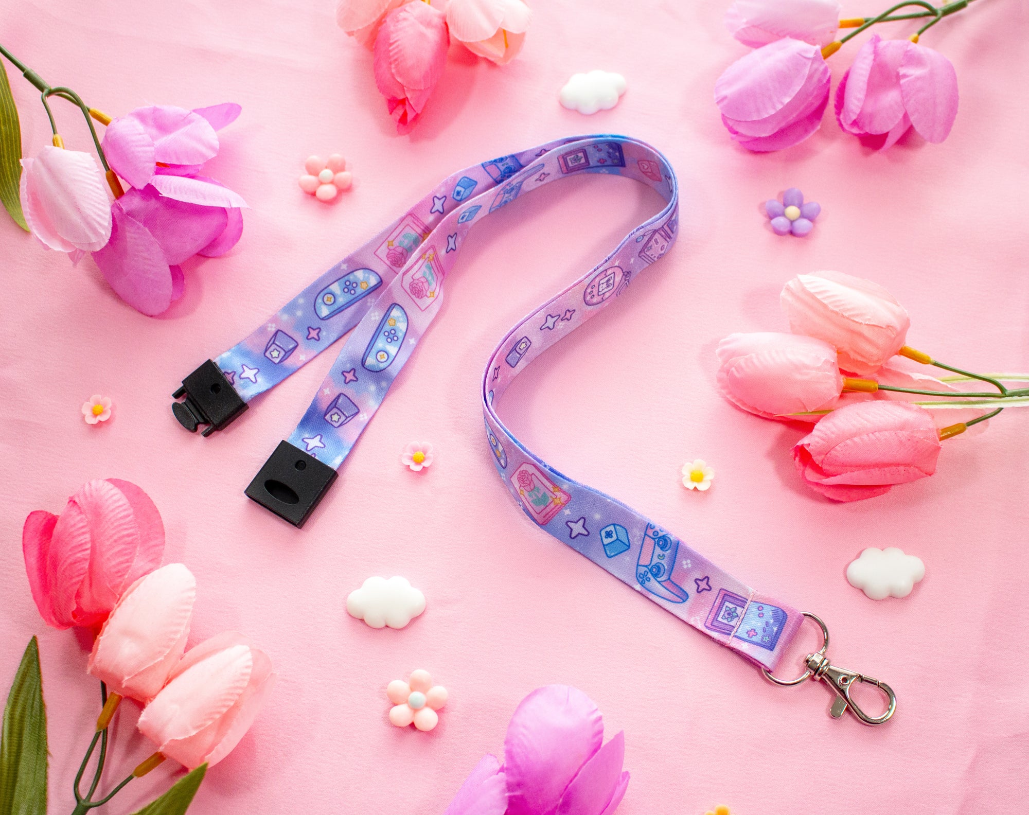 Game Time Lanyard – Unicorn Eclipse