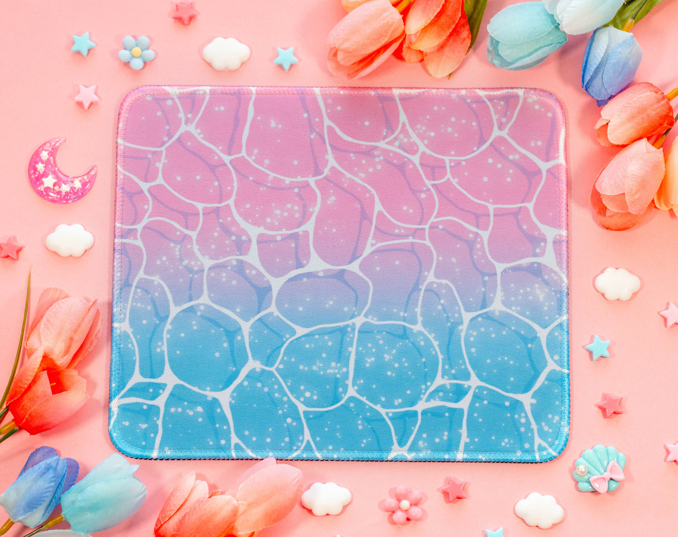 Vaporwave Water Mousepad – Unicorn Eclipse