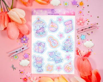STICKER SHEETS – Unicorn Eclipse