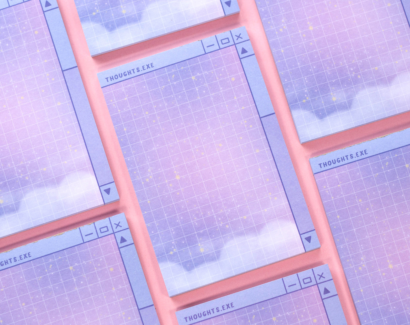 Dreamy Thoughts Notepad – Unicorn Eclipse