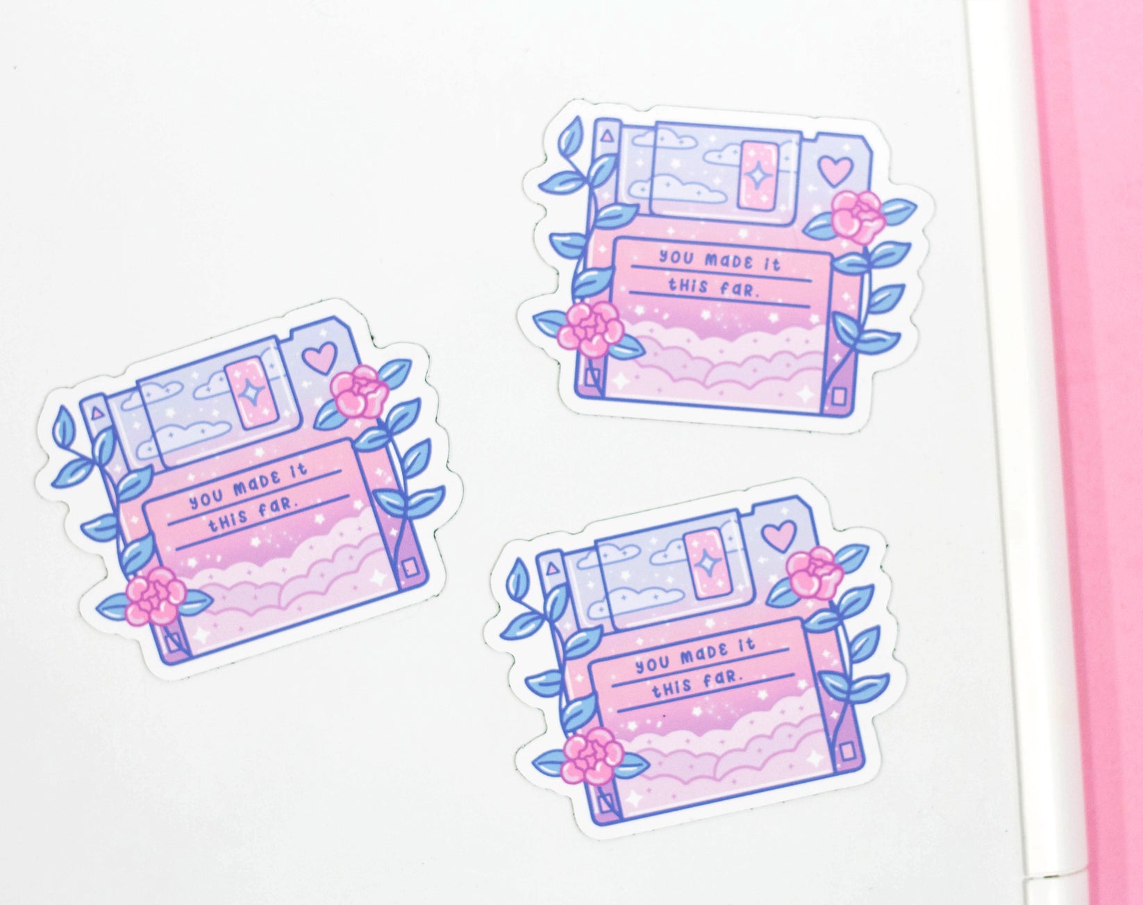 Floppy Disk Magnet – Unicorn Eclipse