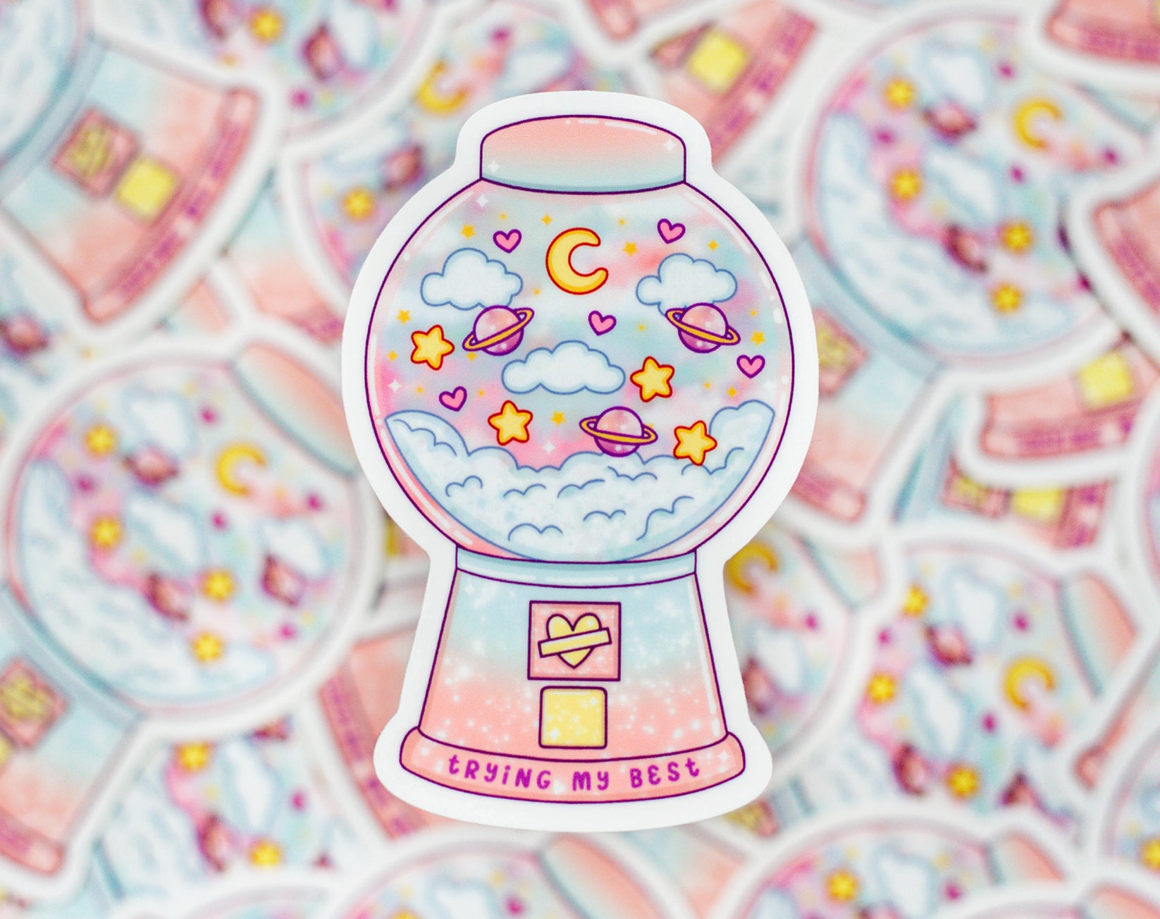 Gumball Machine Sticker – Unicorn Eclipse