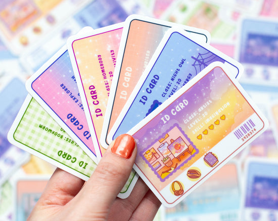 ID Card Sticker – Unicorn Eclipse