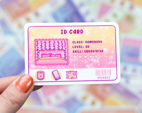 ID Card Sticker – Unicorn Eclipse