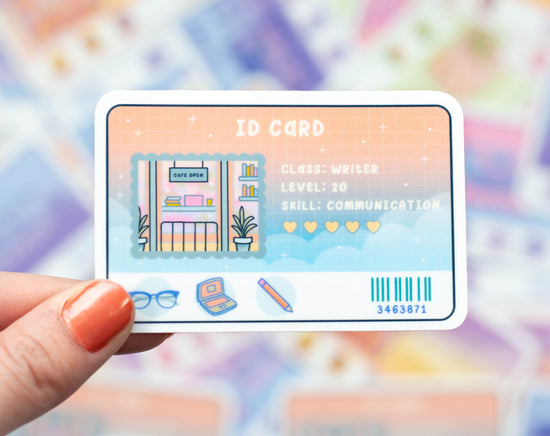 ID Card Sticker – Unicorn Eclipse