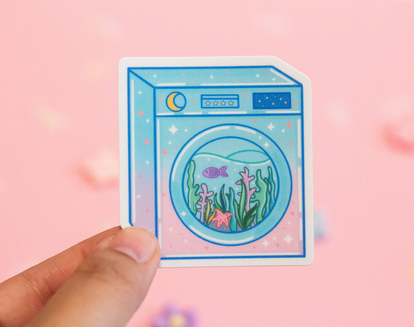 Laundry Machines Sticker – Unicorn Eclipse