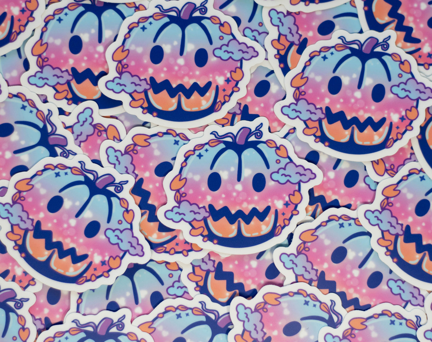 Pumpkin Sticker – Unicorn Eclipse