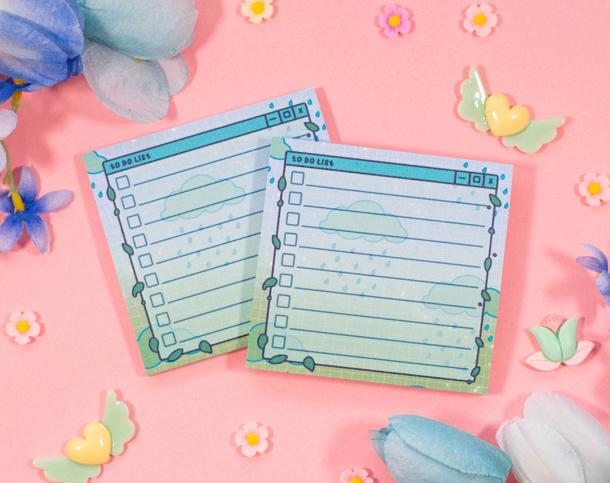 Rainy Day Sticky Notes – Unicorn Eclipse