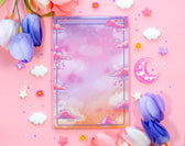 Rose Sky Notepad – Unicorn Eclipse