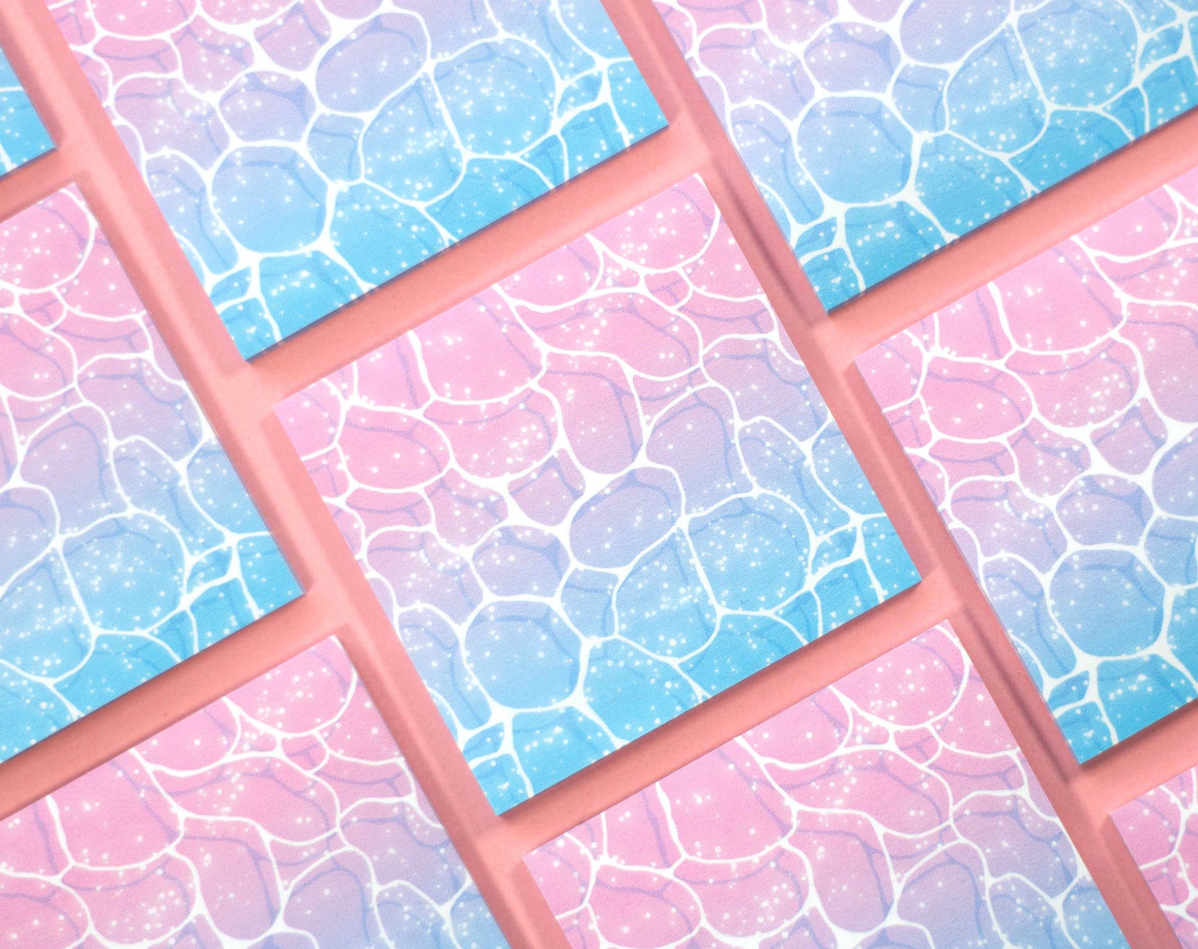 Vaporwave Water Sticky Notes – Unicorn Eclipse